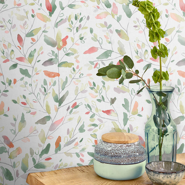 Misley Multi 1.4m Wide Width Wallpaper (By The Metre) | Poppy | Voyage ...